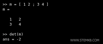 Wie erstellt man eine Matrix in Octave | de.stemkb.com